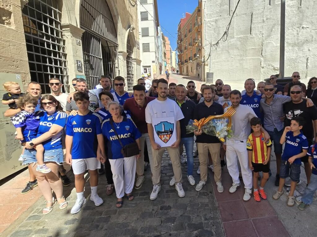 El Lleida CF present a la celebració de La Diada - Lleida CF